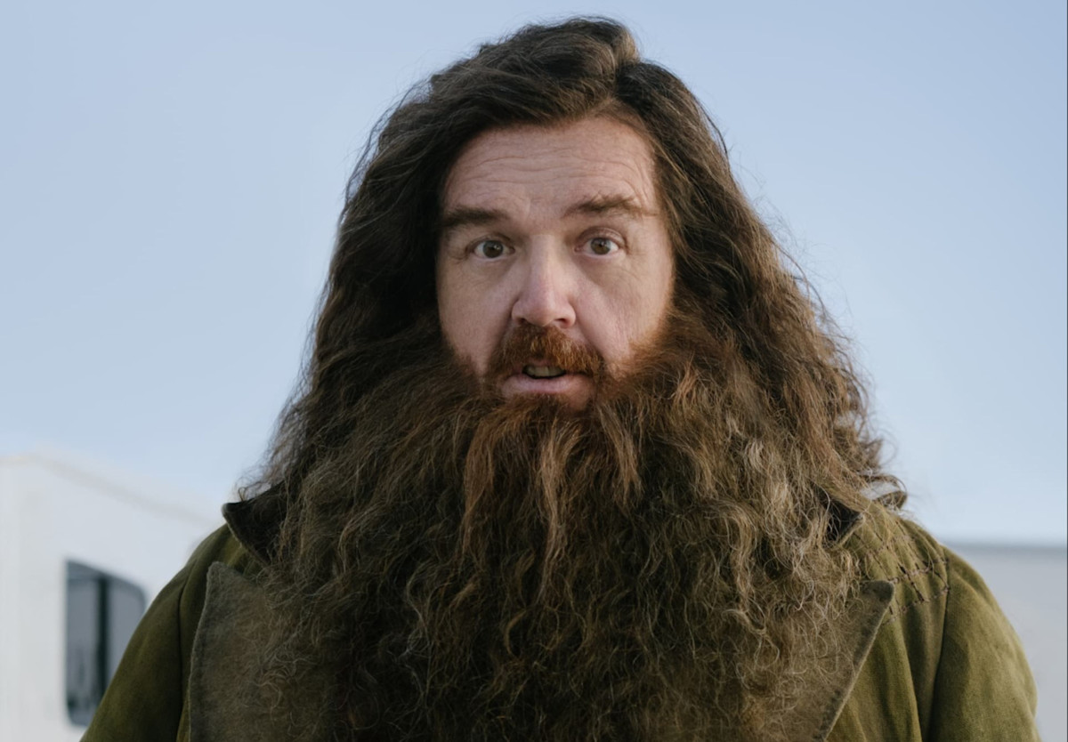 Harry Potter | First look at Nick Frost as Rubeus Hagrid for the Harry ...