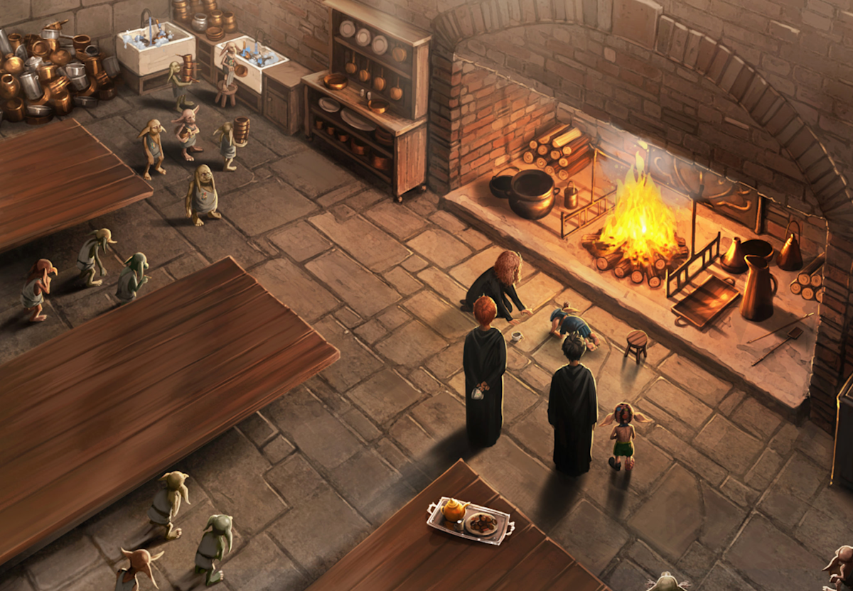 Hogwarts kitchens | Official Harry Potter Encyclopedia