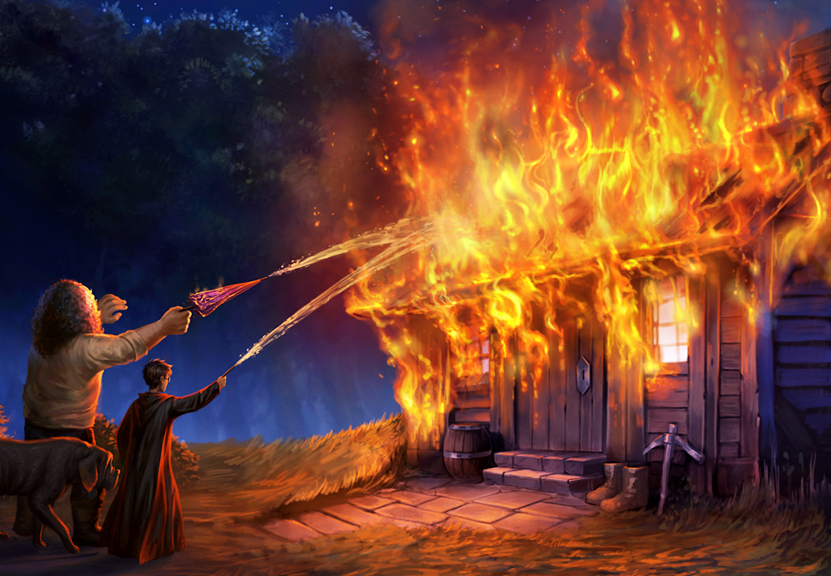 The Water-Conjuring Charm (Aguamenti) | Official Harry Potter Encyclopedia