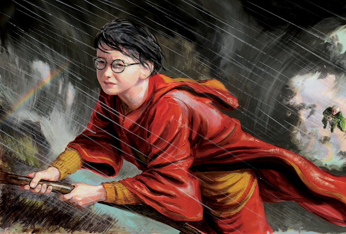 Harry Potter | The first year flying quiz | Wizarding World