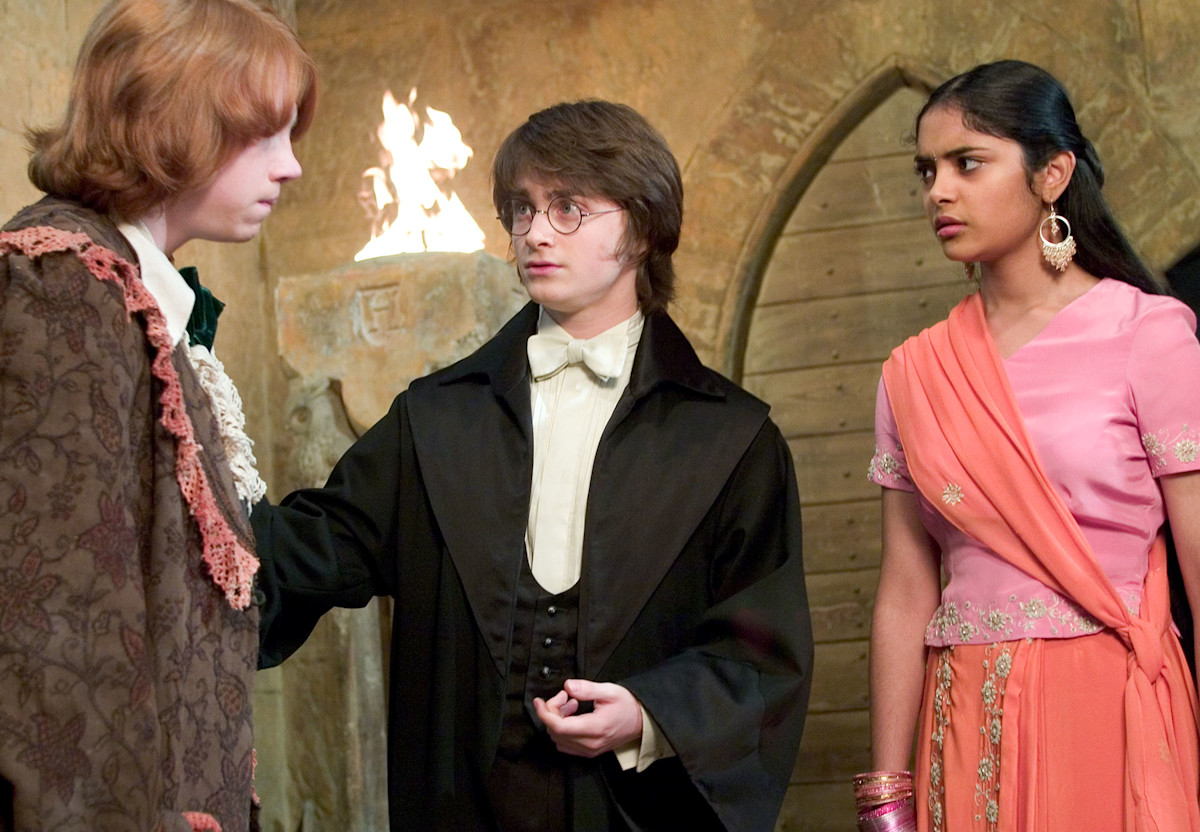 Harry Potter Parvati And Padma Patil Harry Potter And The Goblet Of