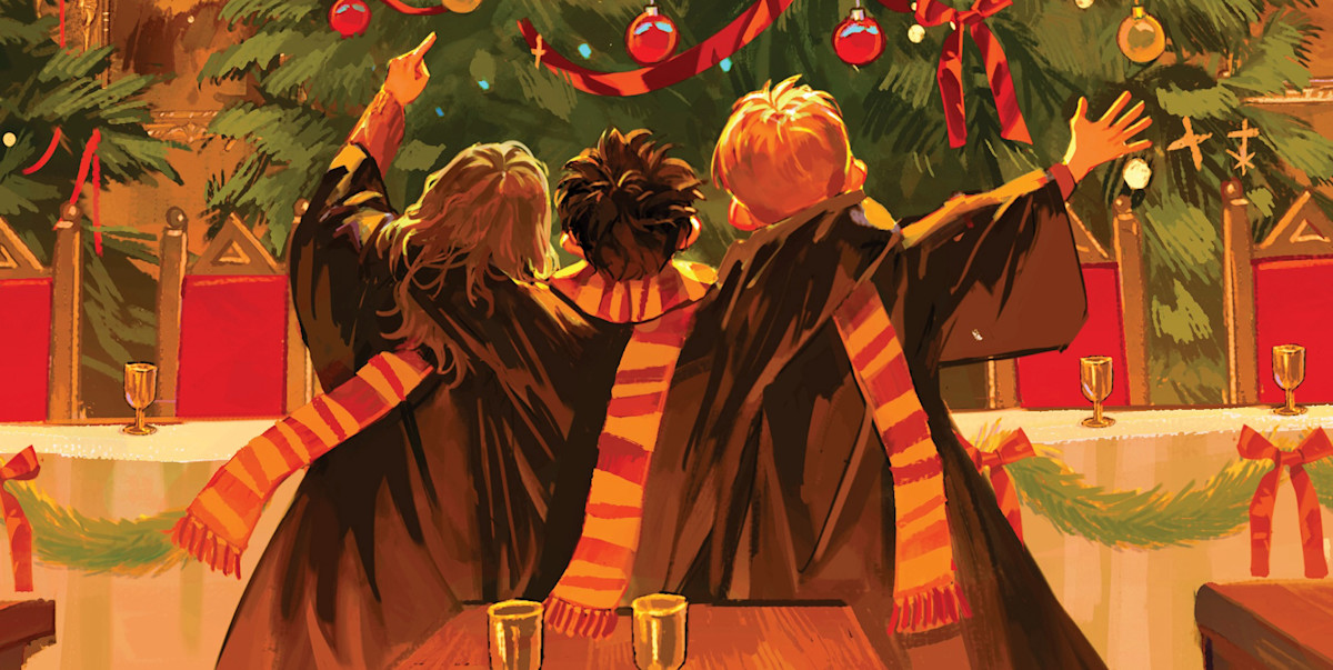 Harry Potter | "Christmas at Hogwarts" illustrated book coming soon for ...